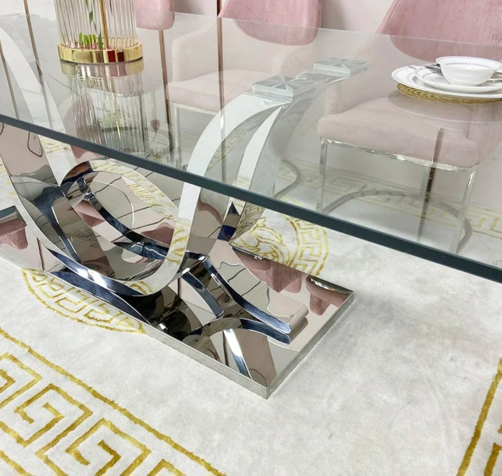 Venezia 10 seater dining table – Posh Spaces